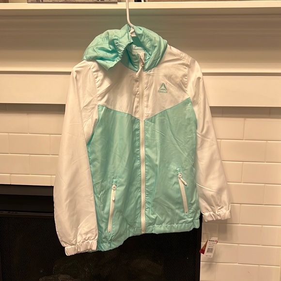 Reebok | Jackets & Coats | Reebok Youth Hooded Windbreaker Jacket In ...
